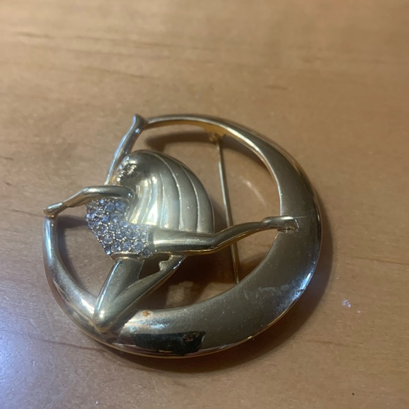 Jewelry Gymnast Pin Poshmark